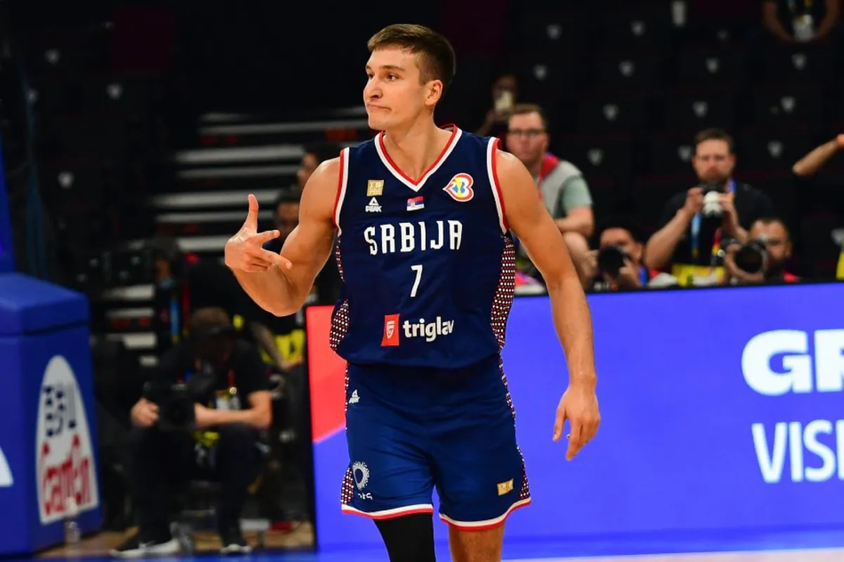 FIBA: Bogdanovic catches fire, steers Serbia to World Cup semis | ABS ...