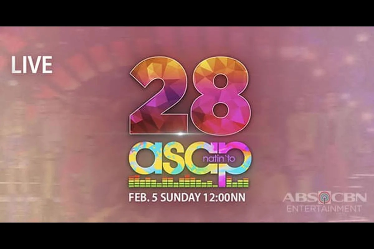 ‘Asap Natin ‘To’ brings a grand 28th anniversary treat live this Sunday ...