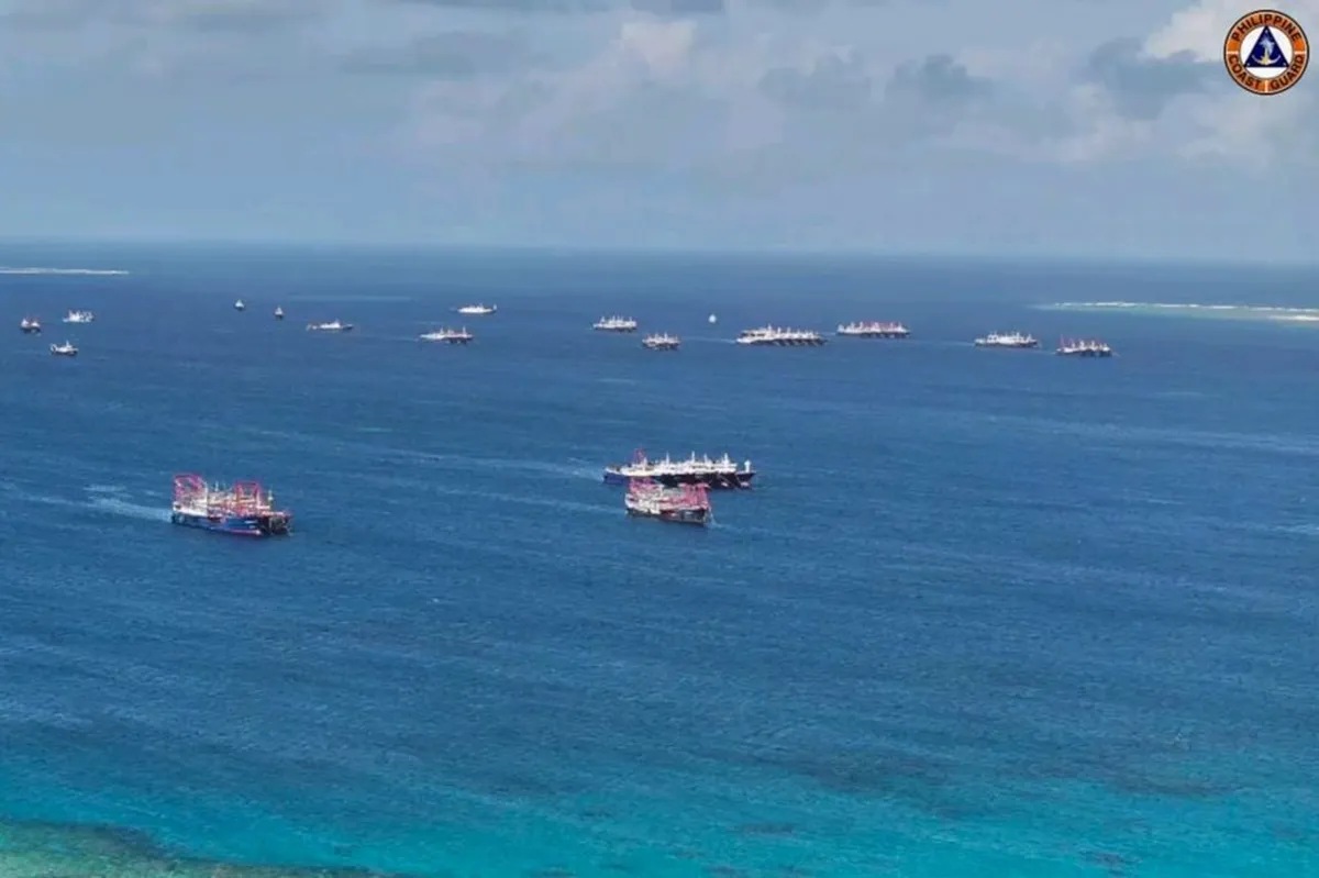 Number of Chinese vessels in Julian Felipe Reef 'drastically' down ...