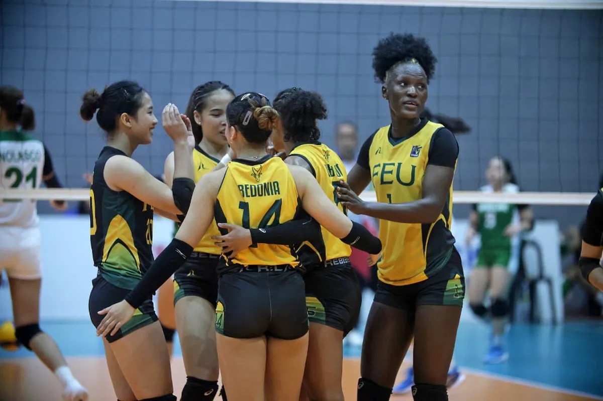 V-League: FEU shoots down CSB, on brink of sweeping elims | ABS-CBN Sports