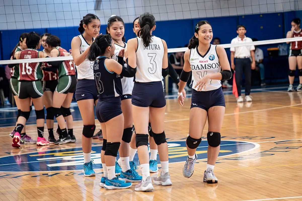 UAAP: Adamson girls make quick work of UPIS in high school volleyball ...