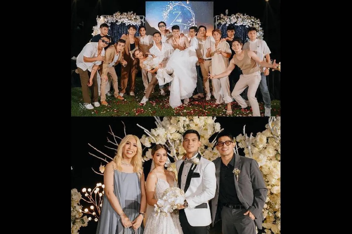 LOOK: 'It's Showtime' hosts, Hashtags attend Zeus Collins' wedding ...