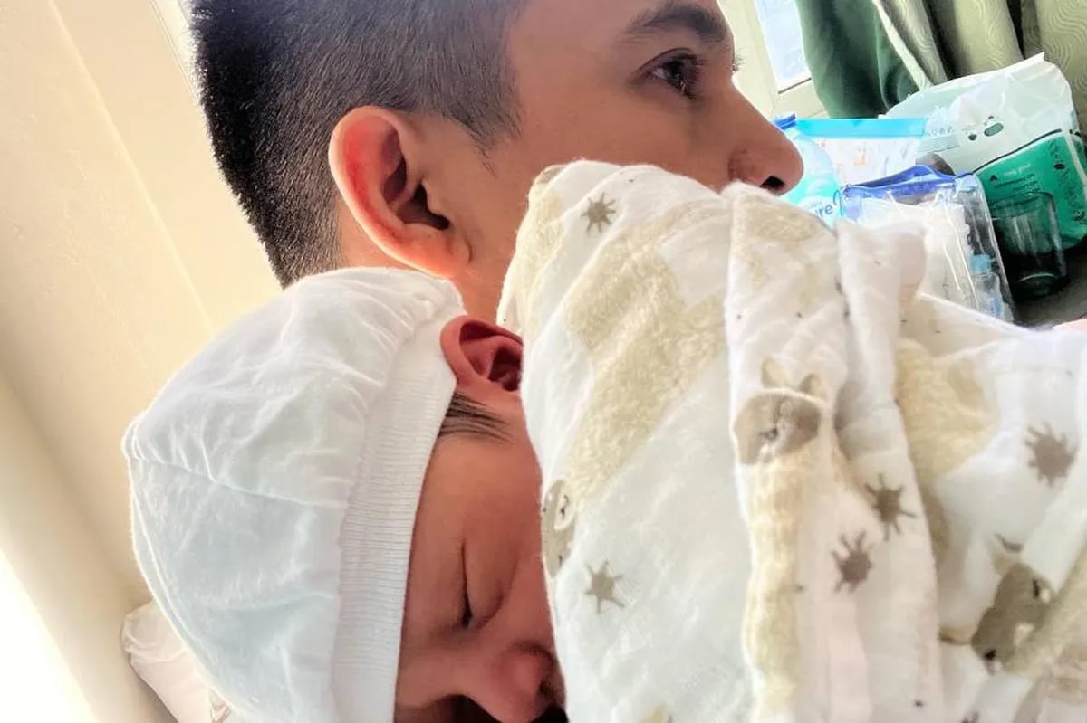 Jason Abalos posts photo of newborn baby for first time | ABS-CBN ...