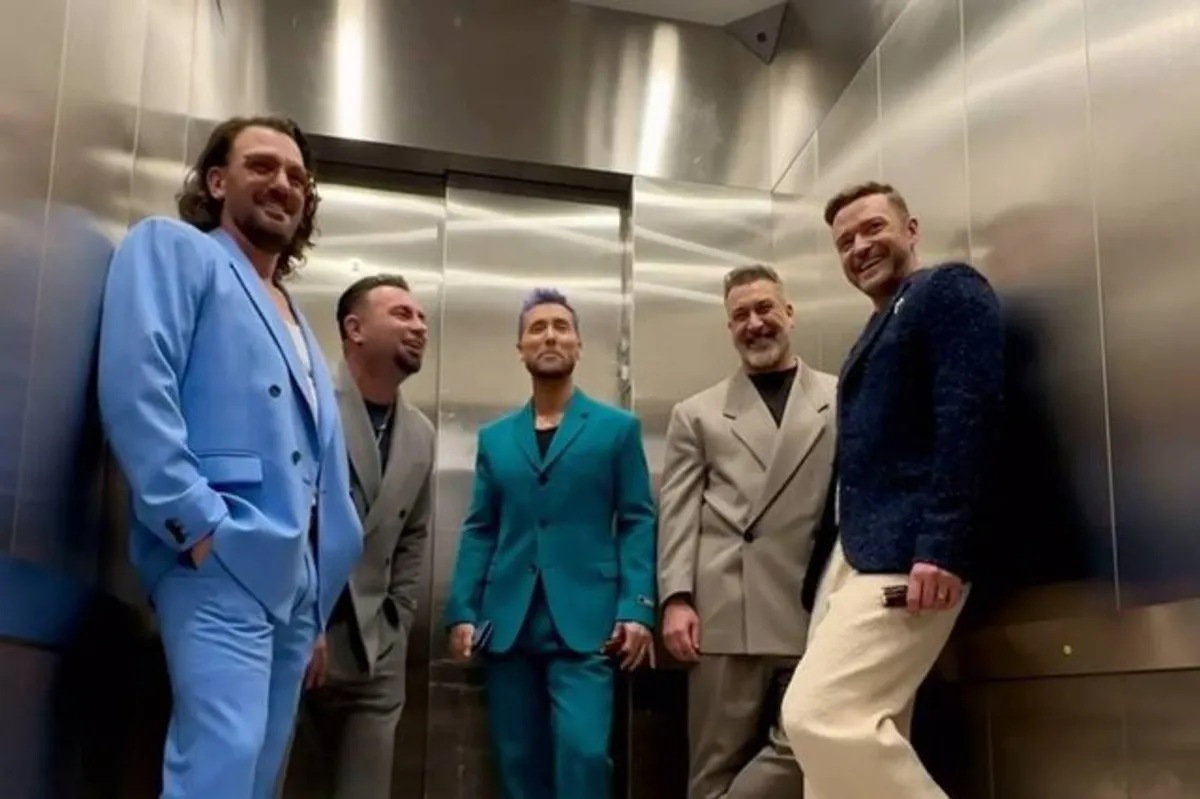 Pop personified: NSYNC reunites at 2023 MTV Video Music Awards | ABS ...
