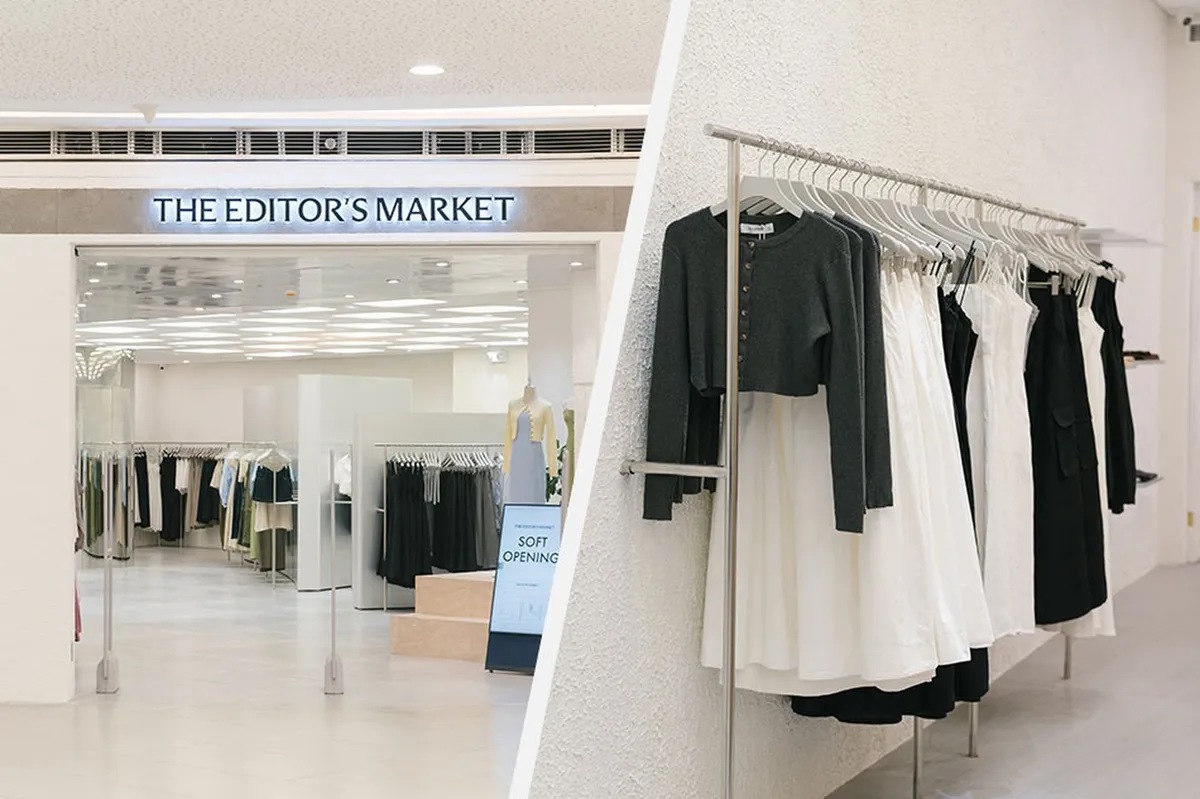 Singapore fashion brand The Editor's Market has finally opened a ...