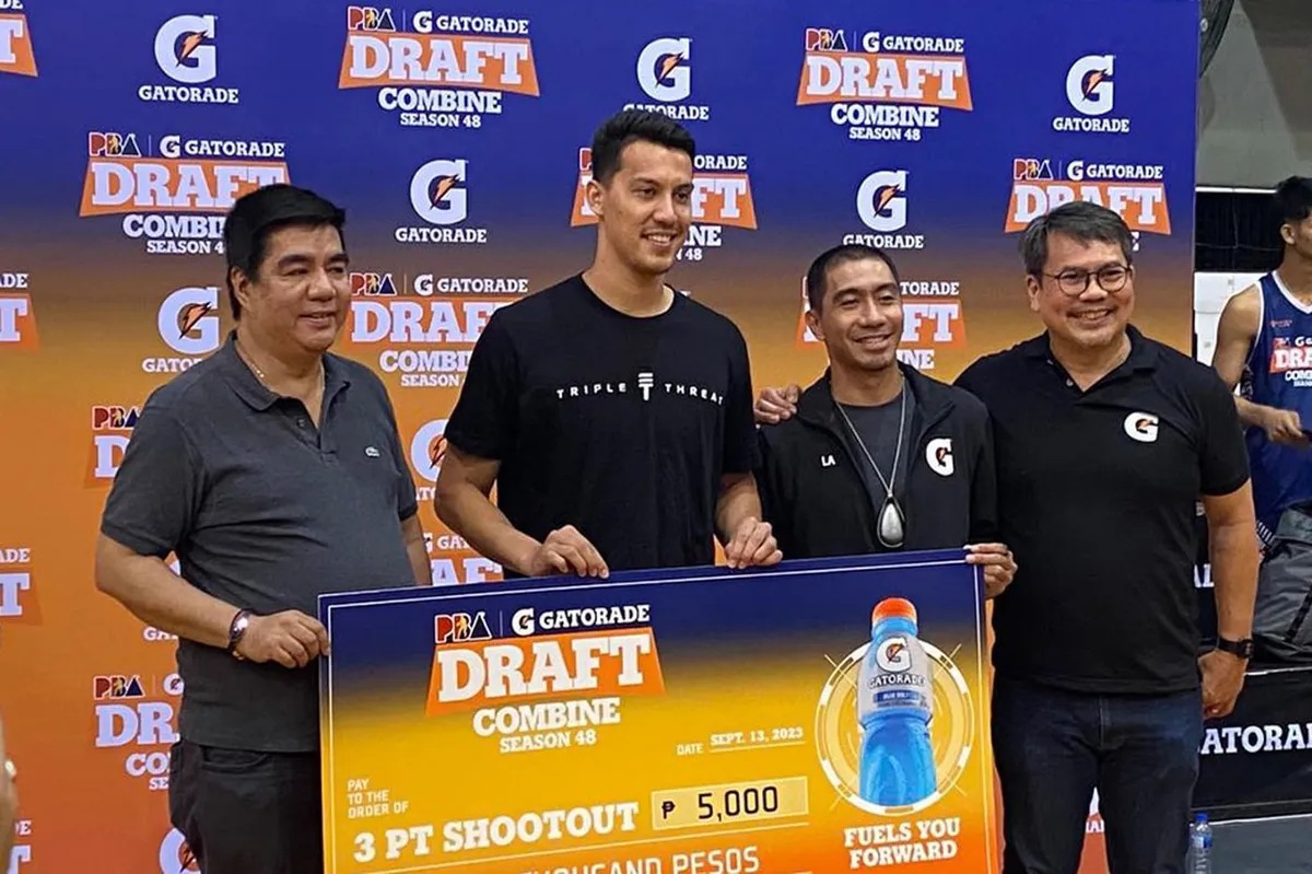 PBA: Kenneth Tuffin shows off marksmanship in Draft Combine | ABS-CBN ...