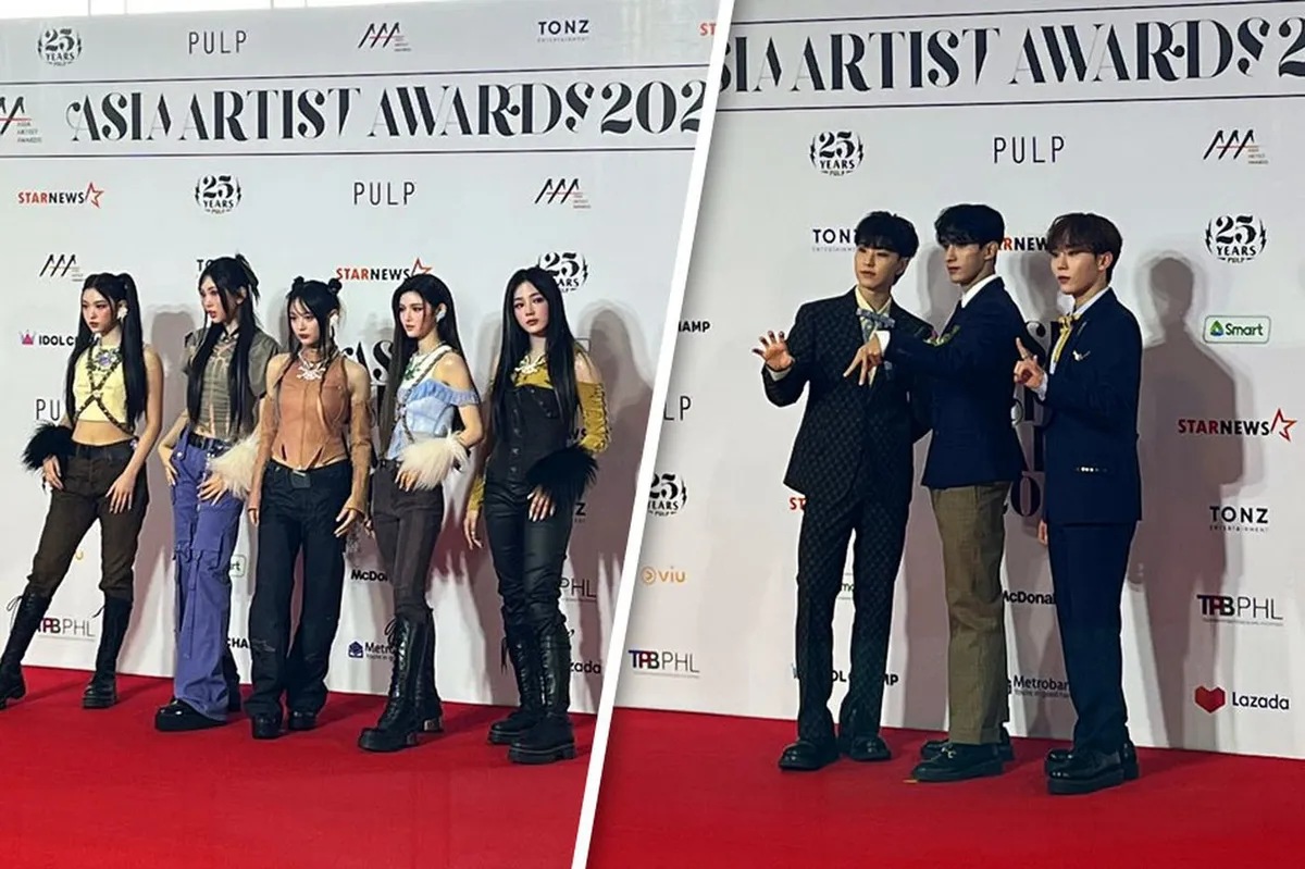 Hallyu stars light up Philippine Arena on AAA red carpet | ABS-CBN ...