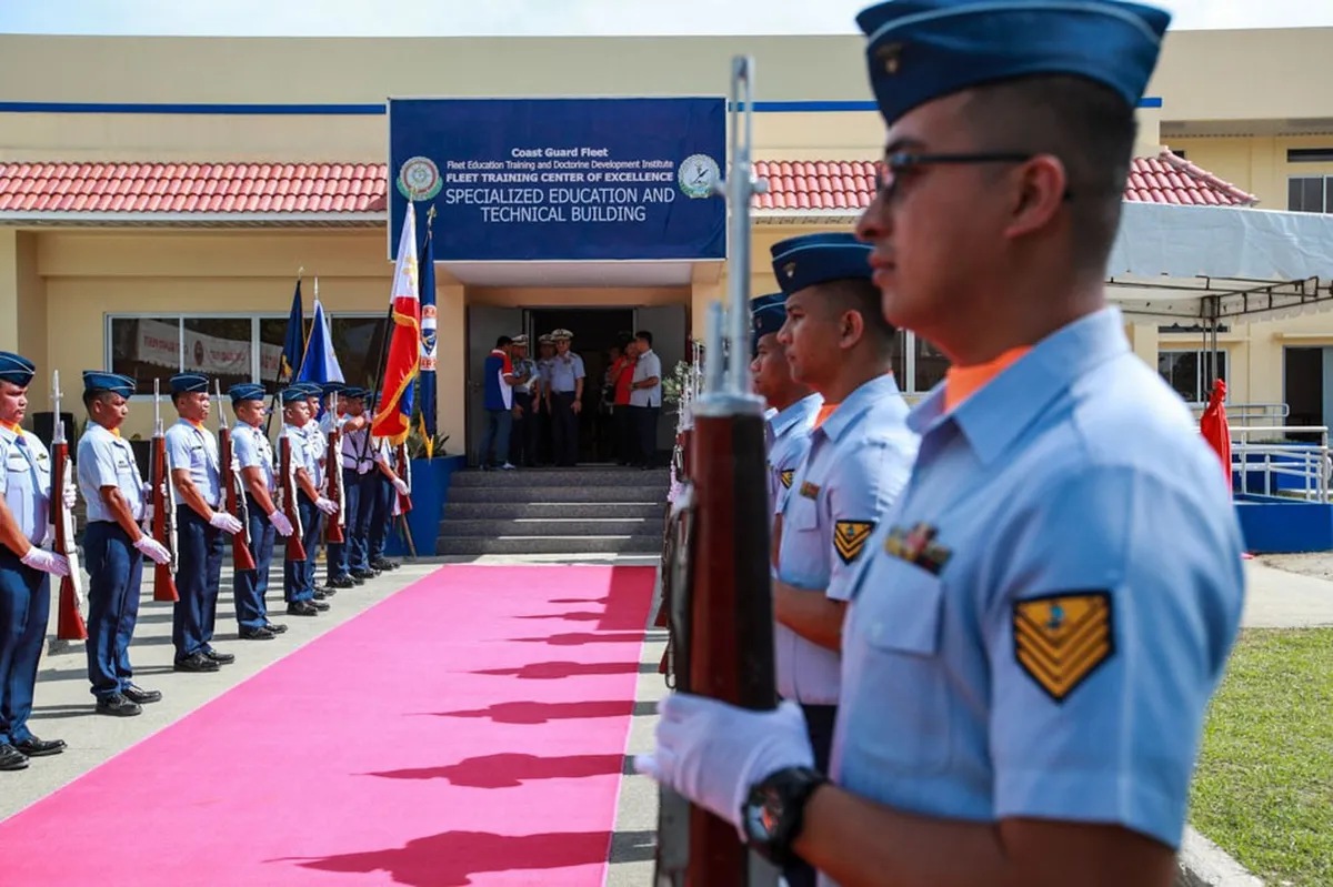 US turns over training facility to PCG | ABS-CBN News