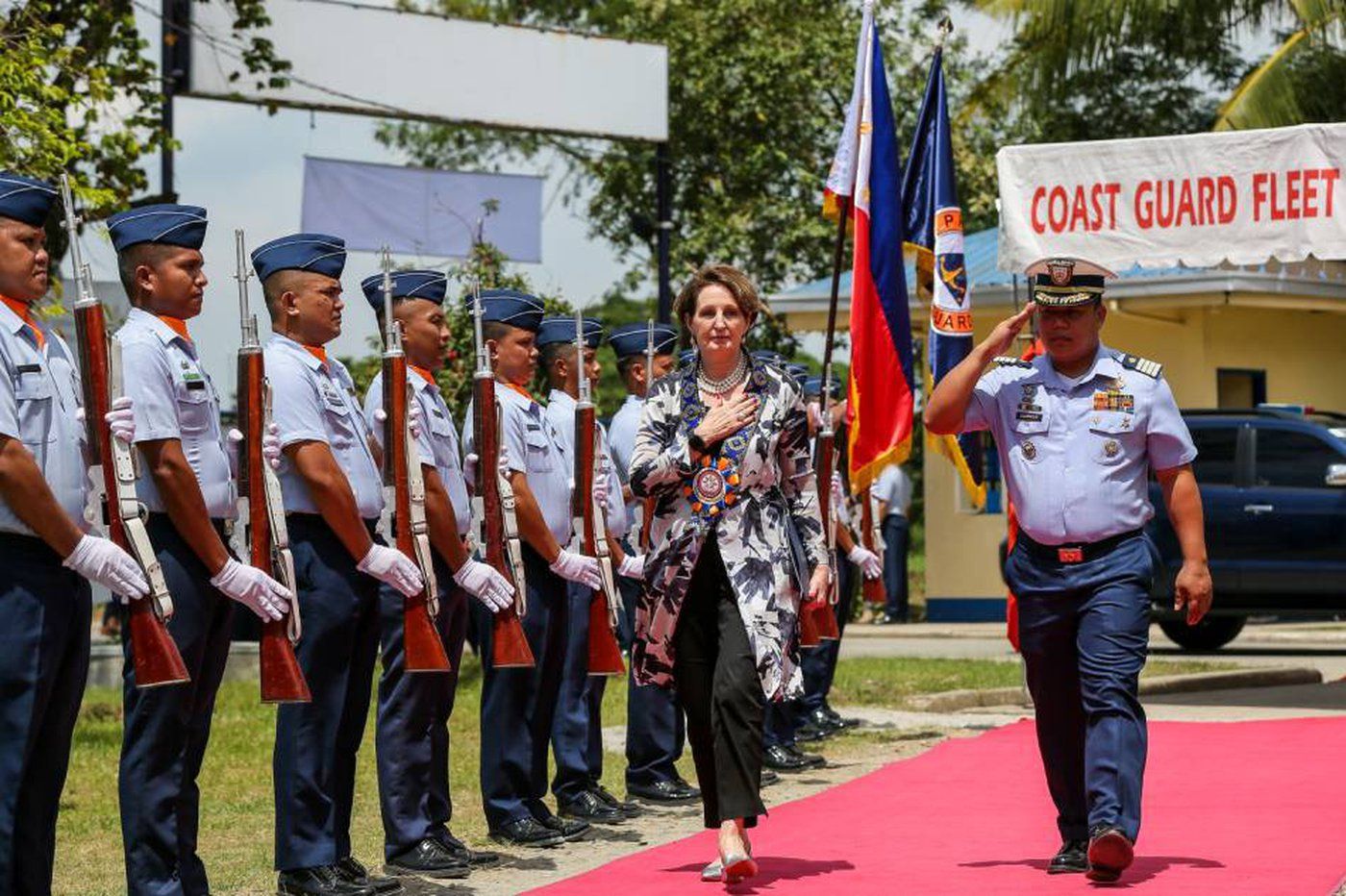 US turns over training center to Philippine Coast Guard | ABS-CBN News