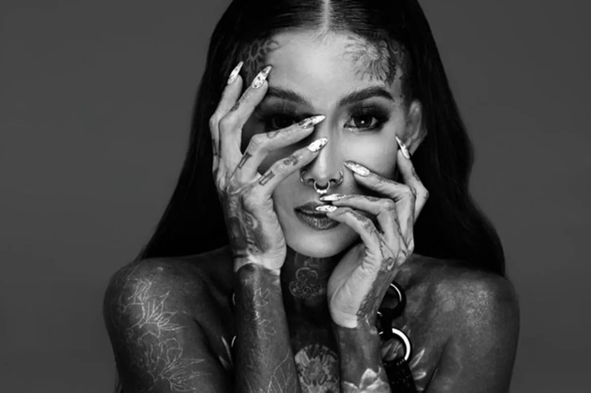 White Castle picks heavily tattooed model as calendar girl | ABS-CBN ...