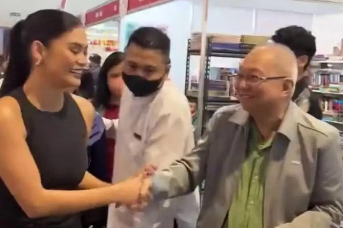 Ricky Lee addresses viral video with Pia Wurtzbach at book fair | ABS ...