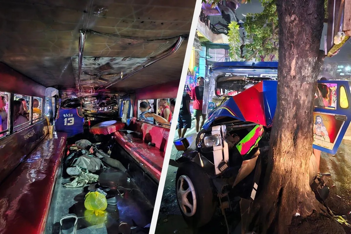 16 sugatan sa pagsalpok ng jeep sa puno sa Rizal | ABS-CBN News 16 sugatan sa pagsalpok ng jeep sa puno sa Rizal | ABS-CBN News