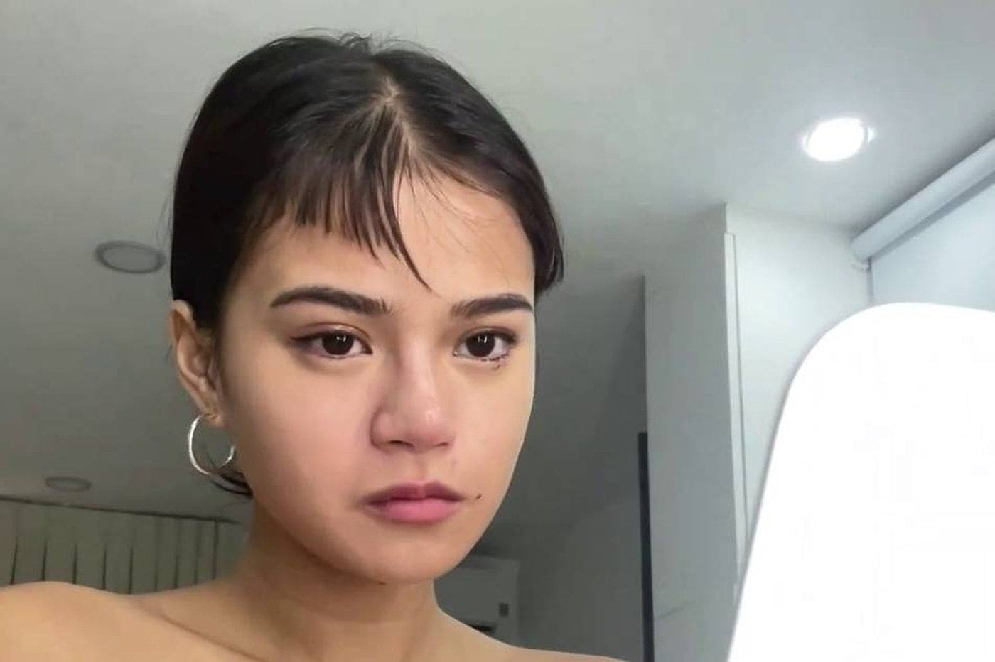 LOOK: Maris Racal humorously posts video featuring short bangs | ABS ...