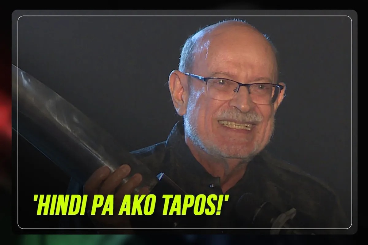 Gawad Urian: Jaime Fabregras' speech as lifetime achievement awardee ...