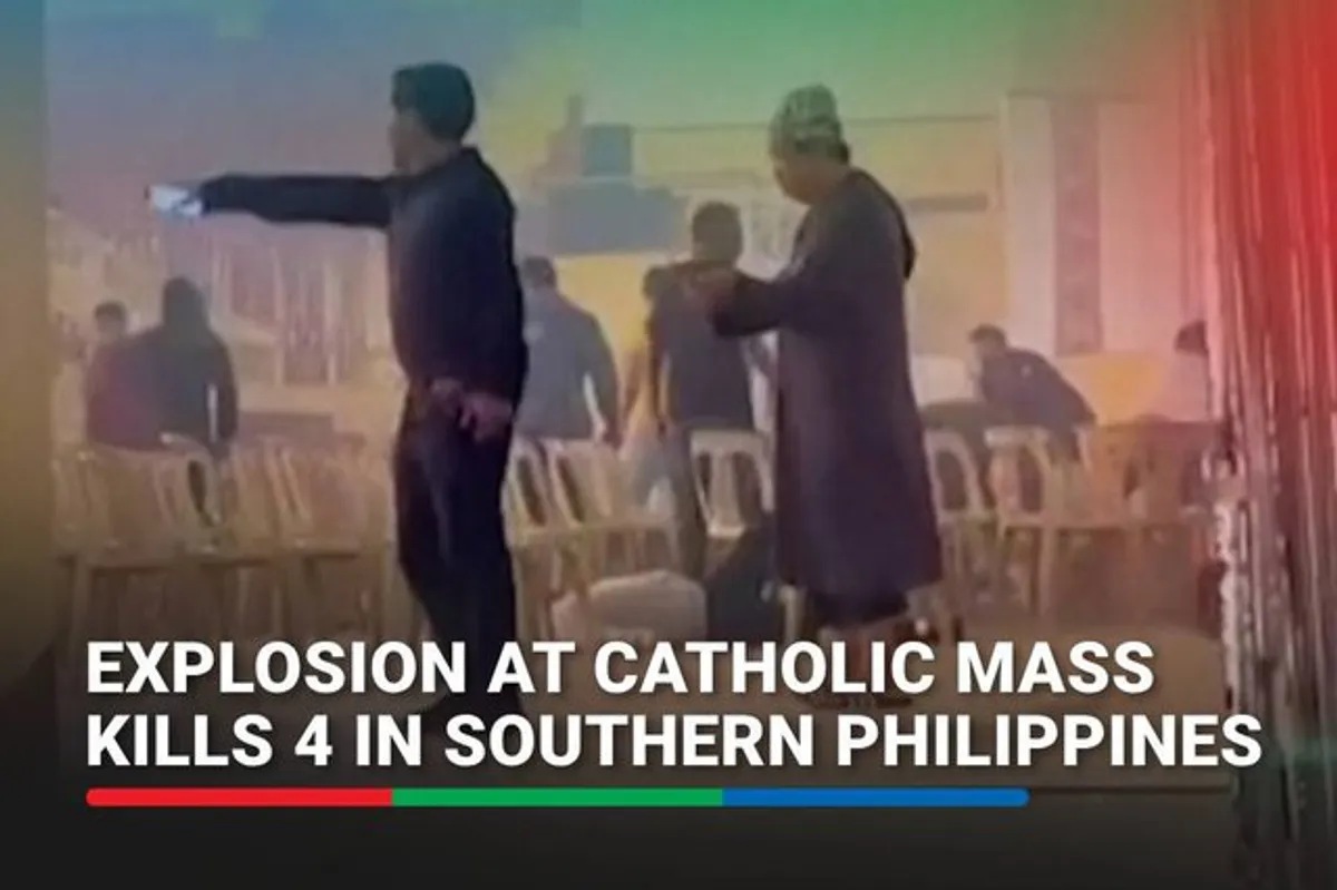 Explosion at Catholic Mass kills 4 in southern Philippines | ABS-CBN News