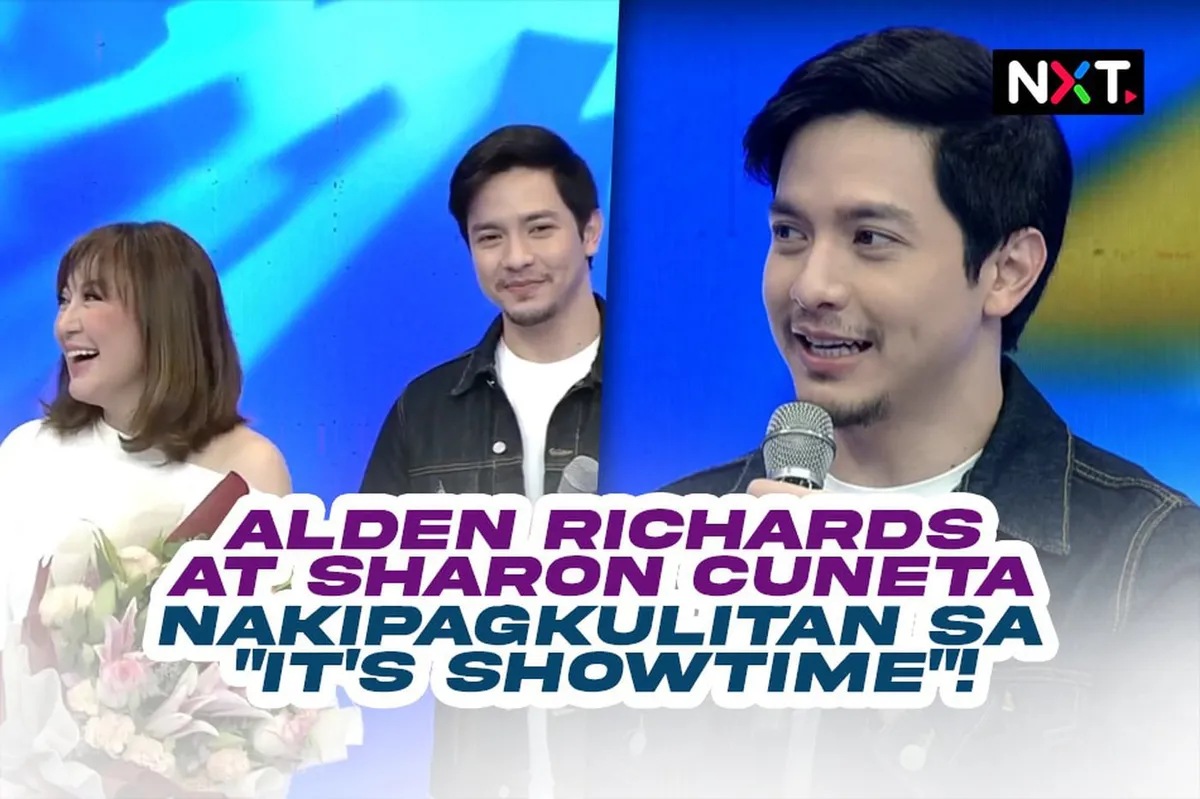 Alden Richards at Sharon Cuneta nakipagkulitan sa “It’s Showtime” | ABS-CBN Entertainment