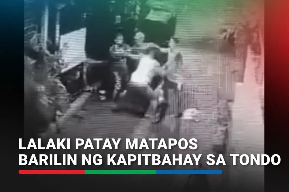 Sapul sa CCTV: Lalaki patay matapos barilin ng kapitbahay sa Tondo ... Sapul sa CCTV: Lalaki patay matapos barilin ng kapitbahay sa Tondo ...