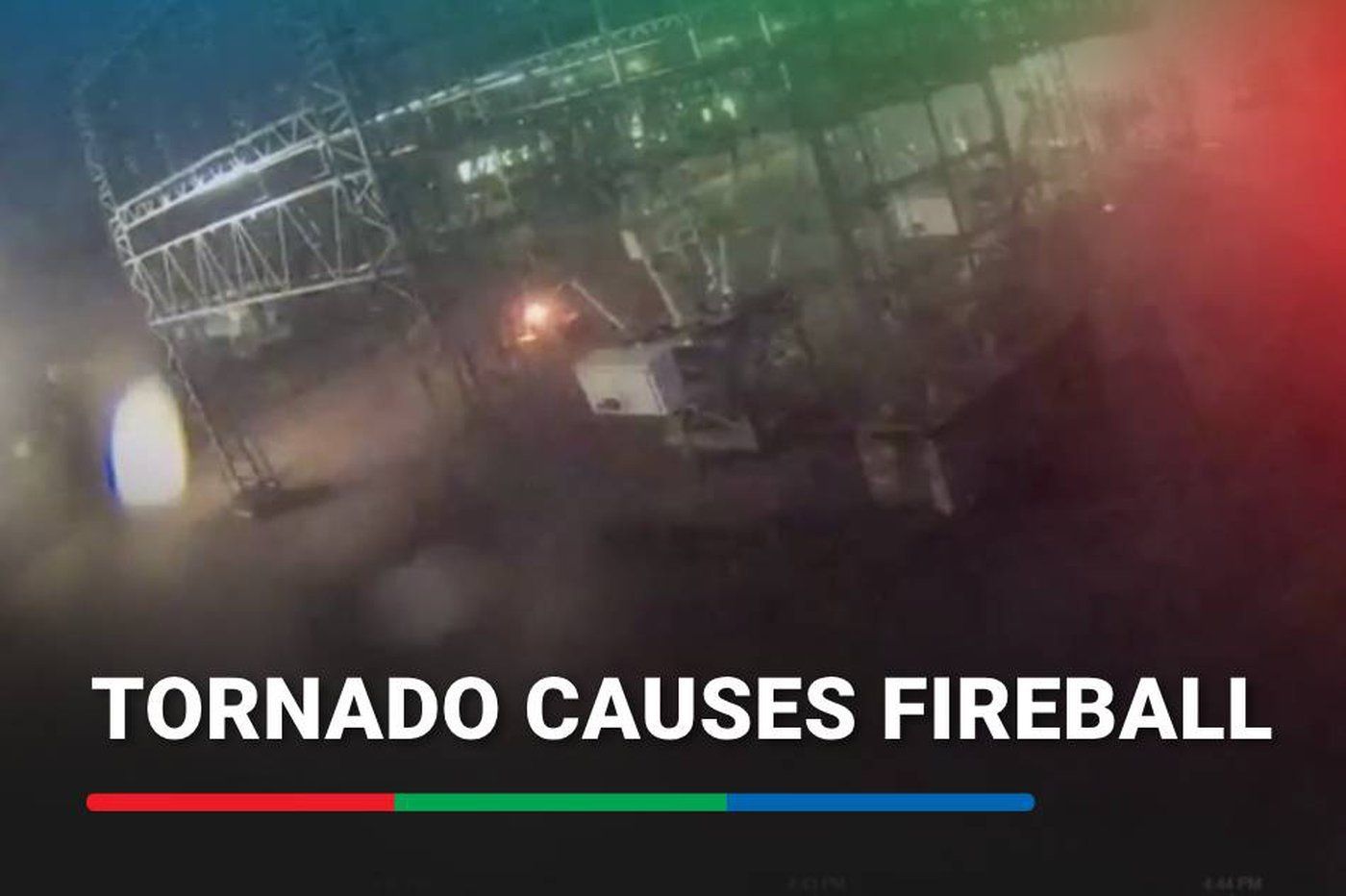Fireball erupts as tornado hits Nashville electrical substation | ABS-CBN