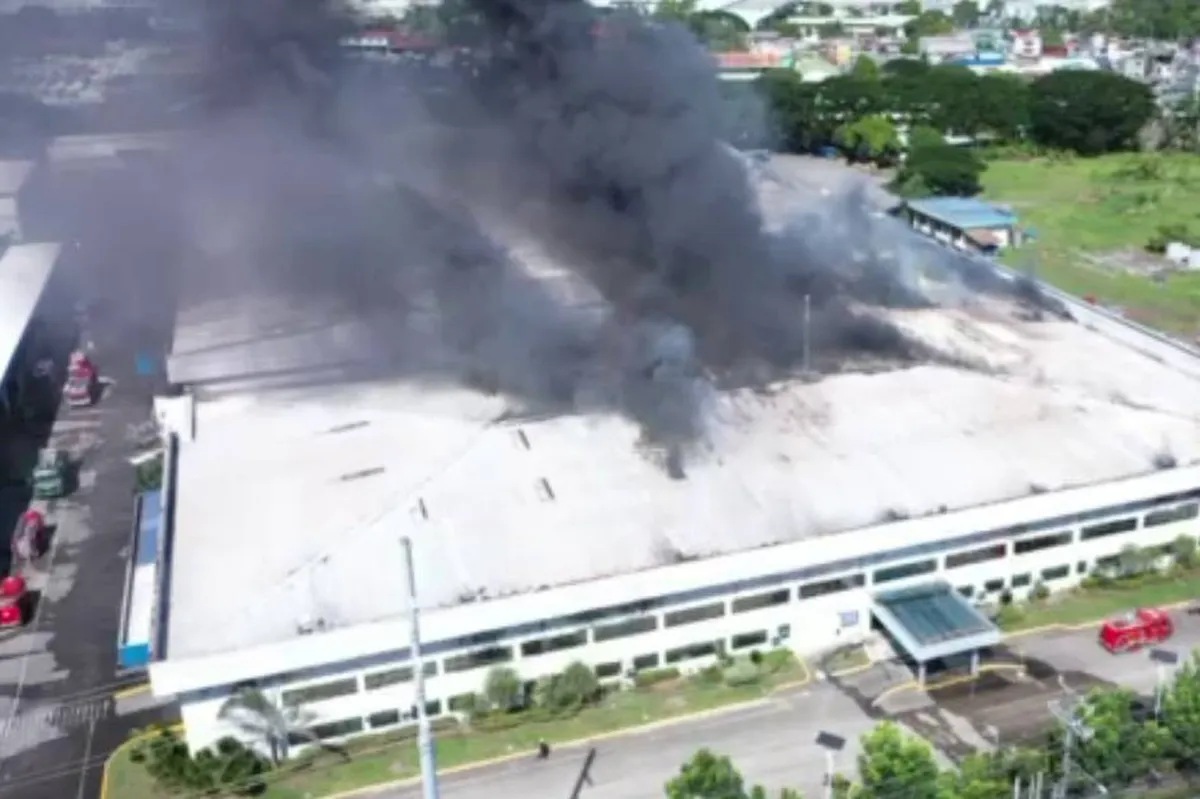 Sunog sa Panasonic plant sa Santa Rosa Techno Park | ABS-CBN News