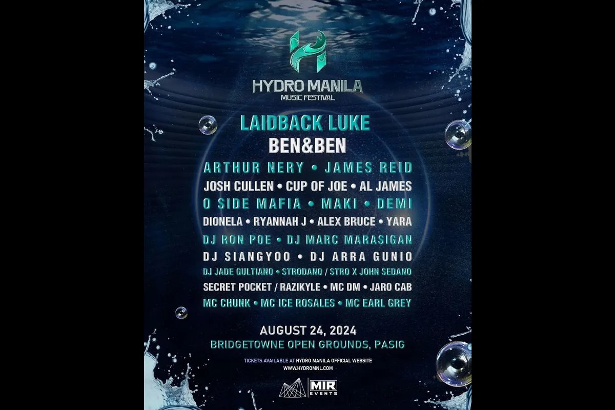 Our Most Loved Water Music Festival Returns as Hydro Manila 2024 | ABS ...