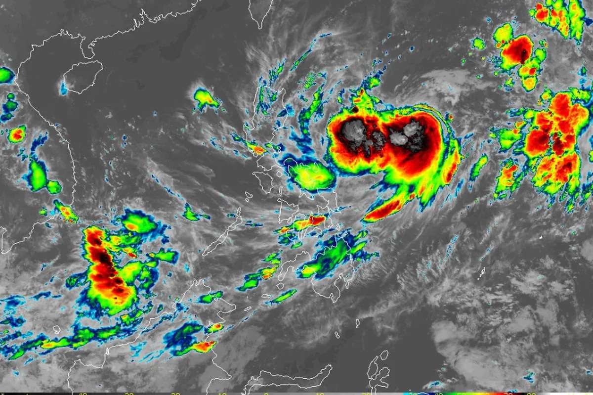 Tropical storm Jenny intensifies over Philippine Sea | ABS-CBN News