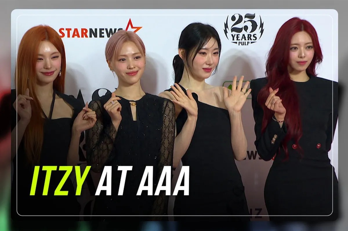 AAA red carpet: PH fans go 'loco' for ITZY | ABS-CBN Entertainment