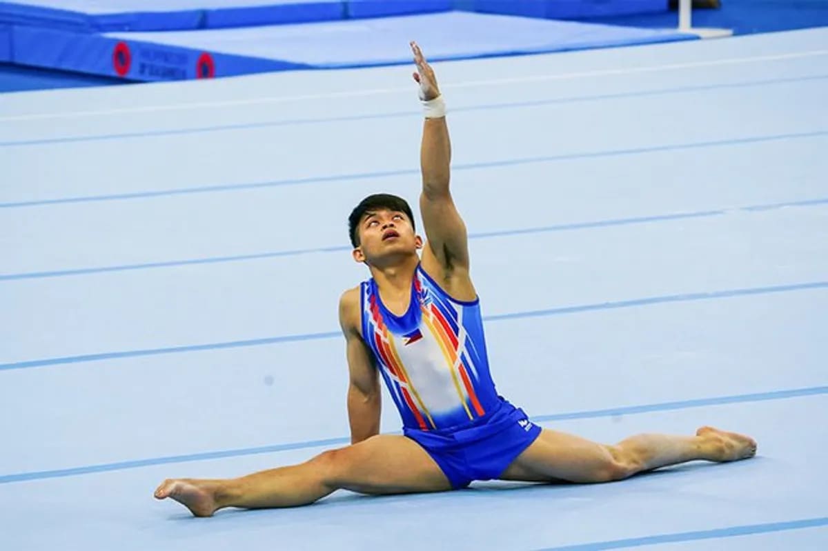 Caloy Yulo punches ticket to Paris Olympics | ABS-CBN Sports