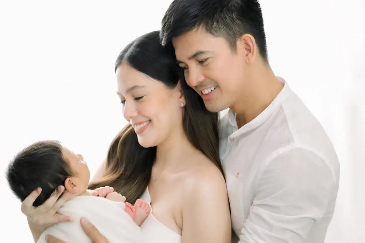 LOOK: Vickie Rushton, Jason Abalos post first family photo | ABS-CBN ...