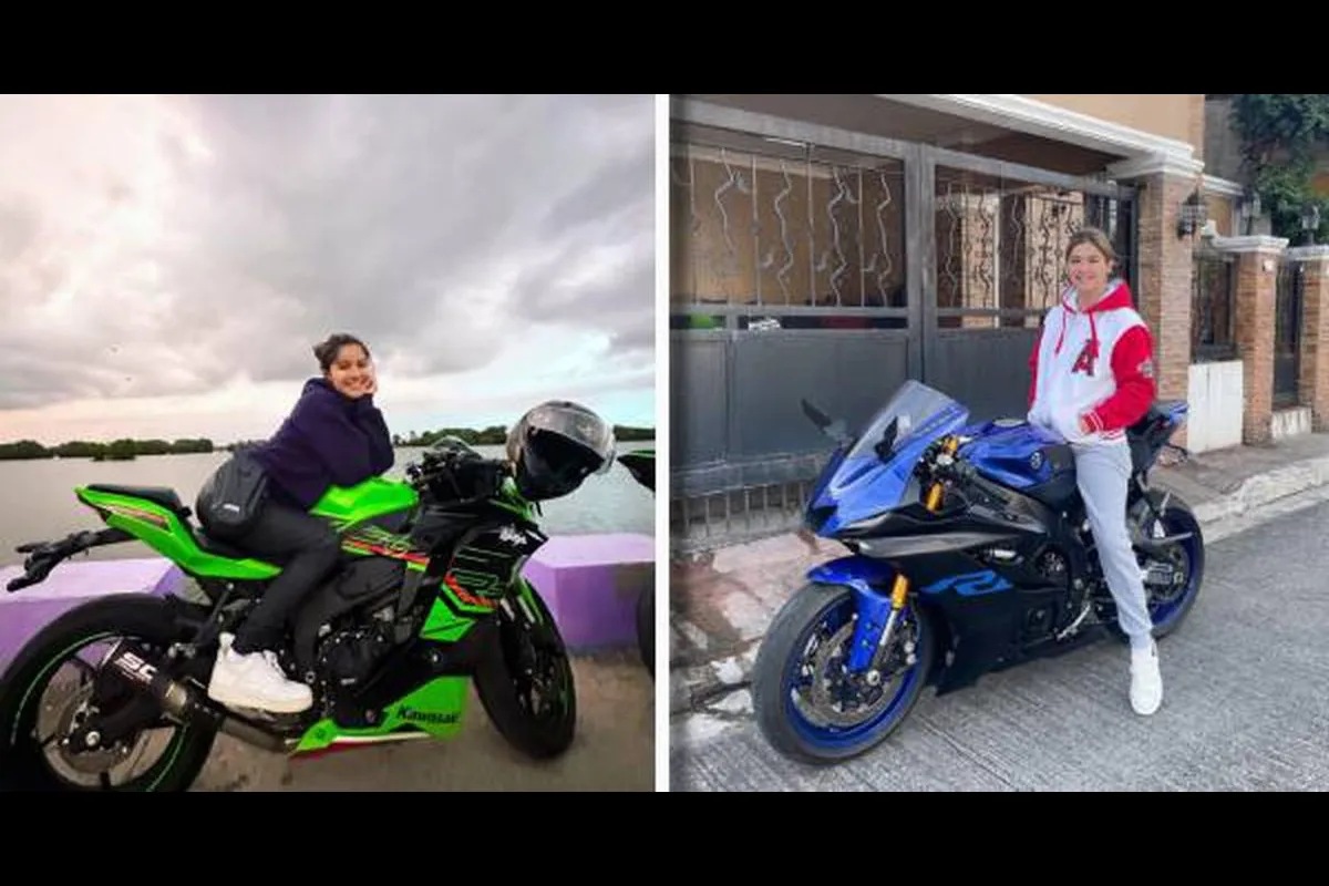 IN PHOTOS: Check out Kim Rodiguez's big bikes! | ABS-CBN Entertainment