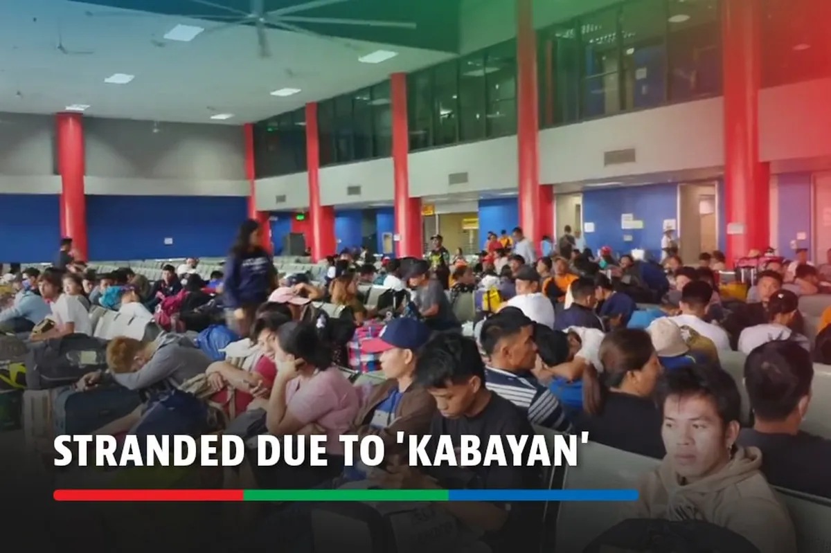 6,000 passengers stranded due to 'Kabayan': PCG | ABS-CBN News