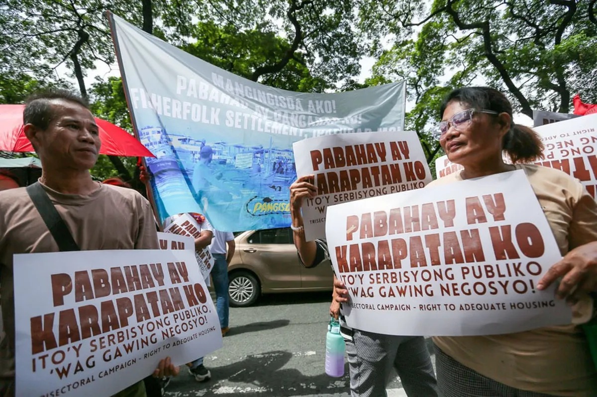 Urban poor communities push for decent housing on World Habitat Day ...