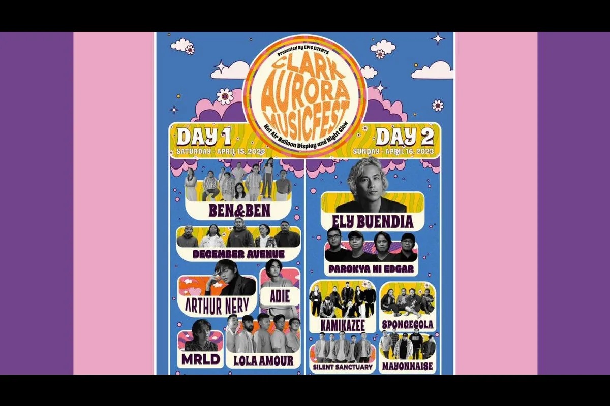 Biggest names in OPM set to perform at this year’s Clark Aurora Music ...