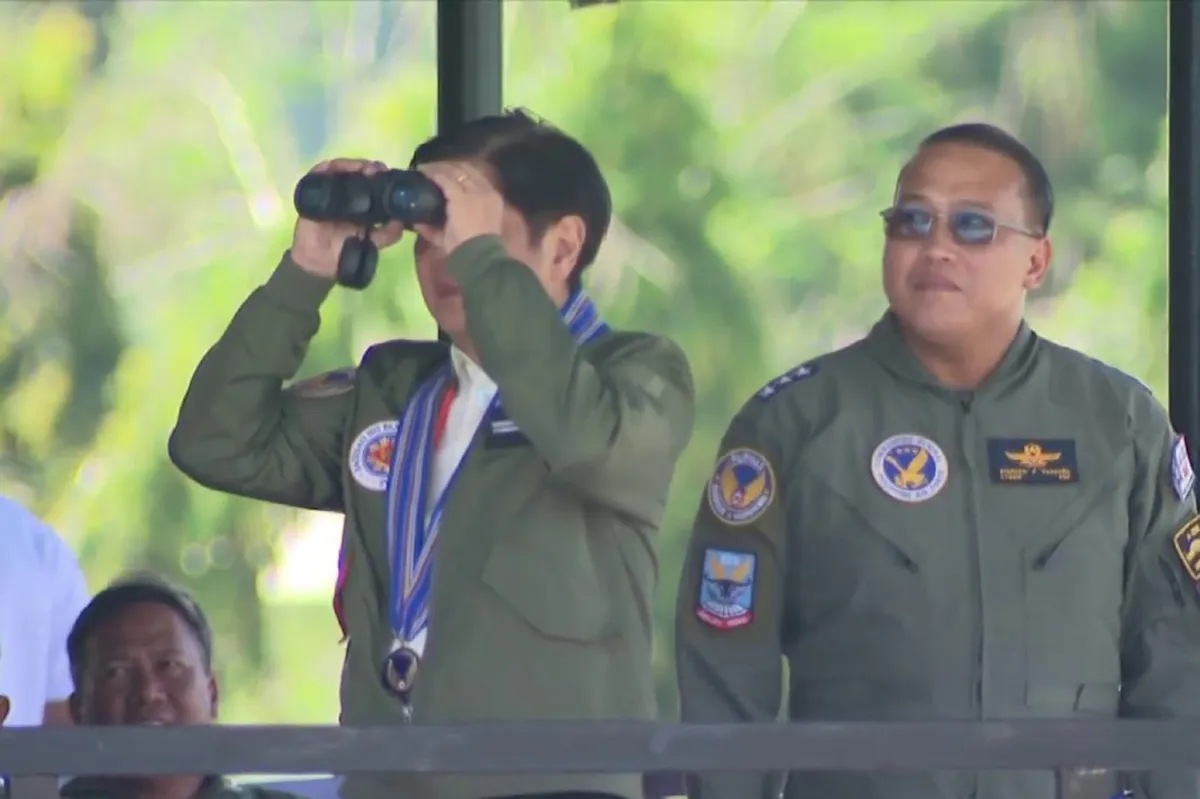 Marcos binigyang diin ang halaga ng maritime patrols ng Air Force | ABS-CBN News