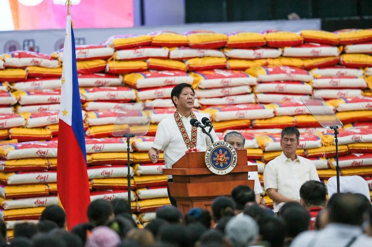 Marcos urges public to help in anti-rice smuggling, hoarding efforts ...