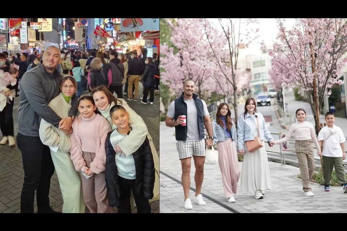 LOOK: Chesca and Doug Kramer take family to Japan | ABS-CBN Entertainment