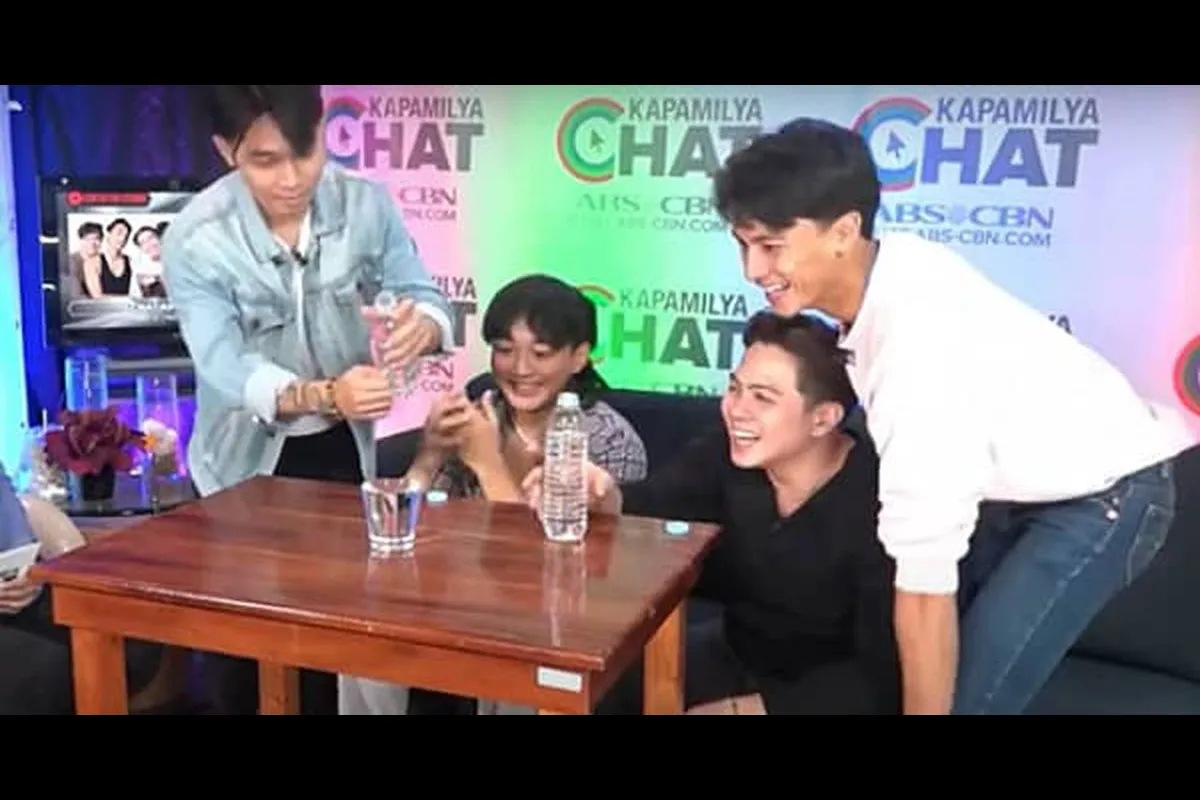 Karl, Nick, Alex and Justin of Sparks Camp get competitive in “Walang ...