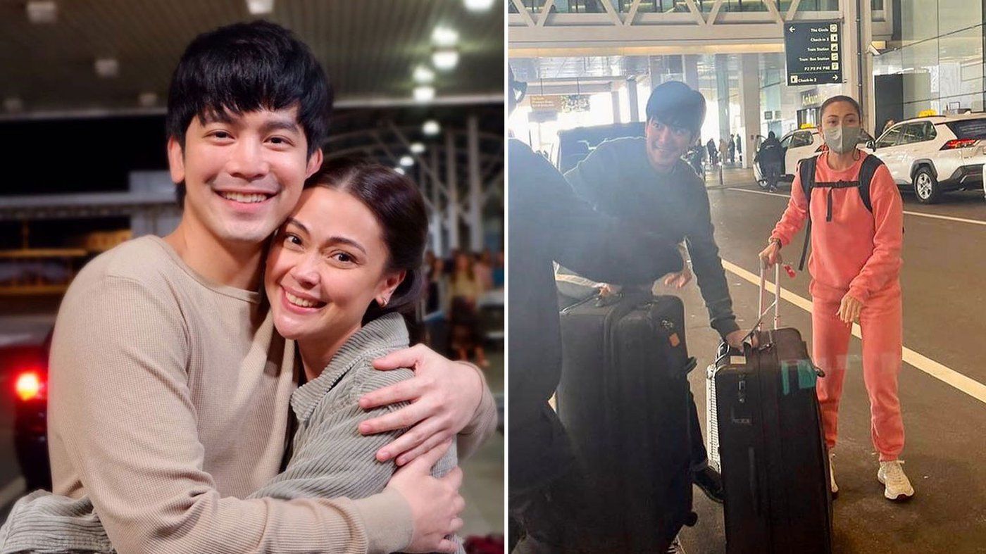Jodi Sta. Maria, Joshua Garcia arrive in Switzerland for filming of new ...