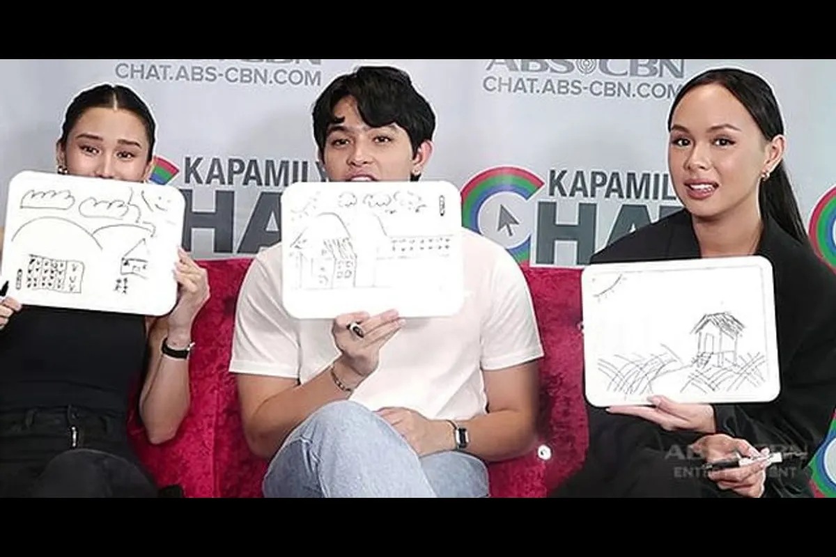 Check out Chie, Joao and Kaila’s creative drawings in this challenge! | ABS-CBN Entertainment