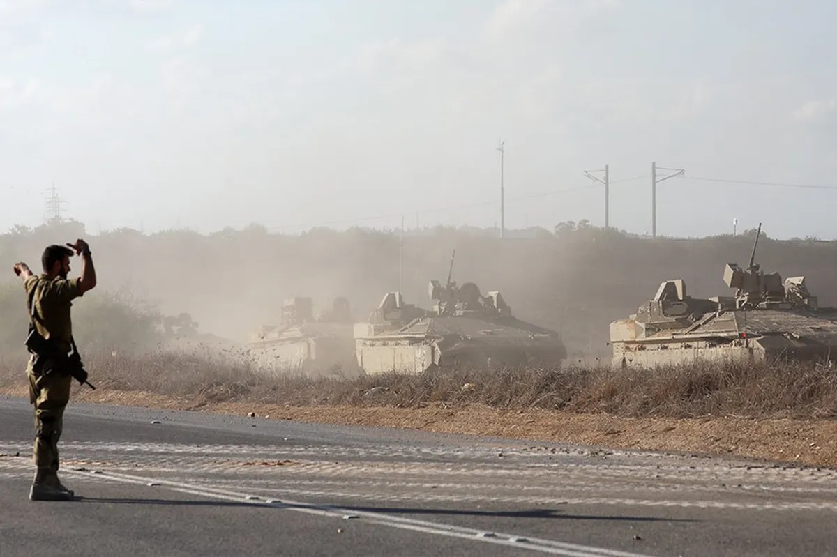 One million Gazans displaced as Israel readies for ground attack | ABS-CBN