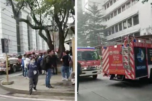 Pasig City Hall fire prompts evacuation, work suspension | ABS-CBN News