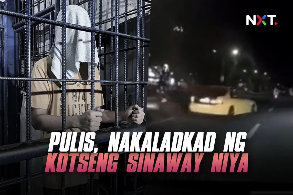 Pulis, nakaladkad ng kotseng sinaway niya | ABS-CBN News