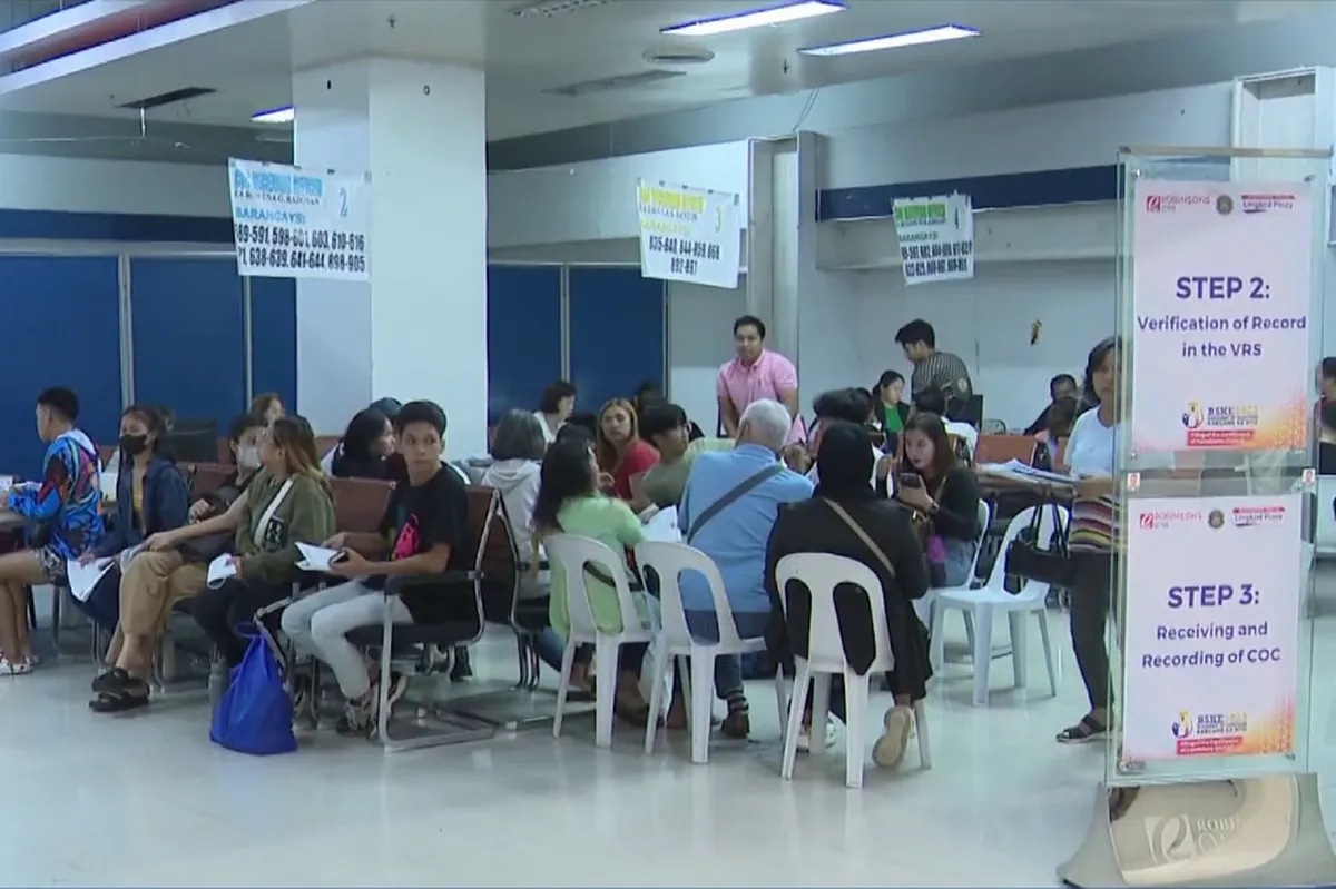 Mga naghain ng COC sa BSKE 2023, umabot na sa 1.3 milyon | ABS-CBN News