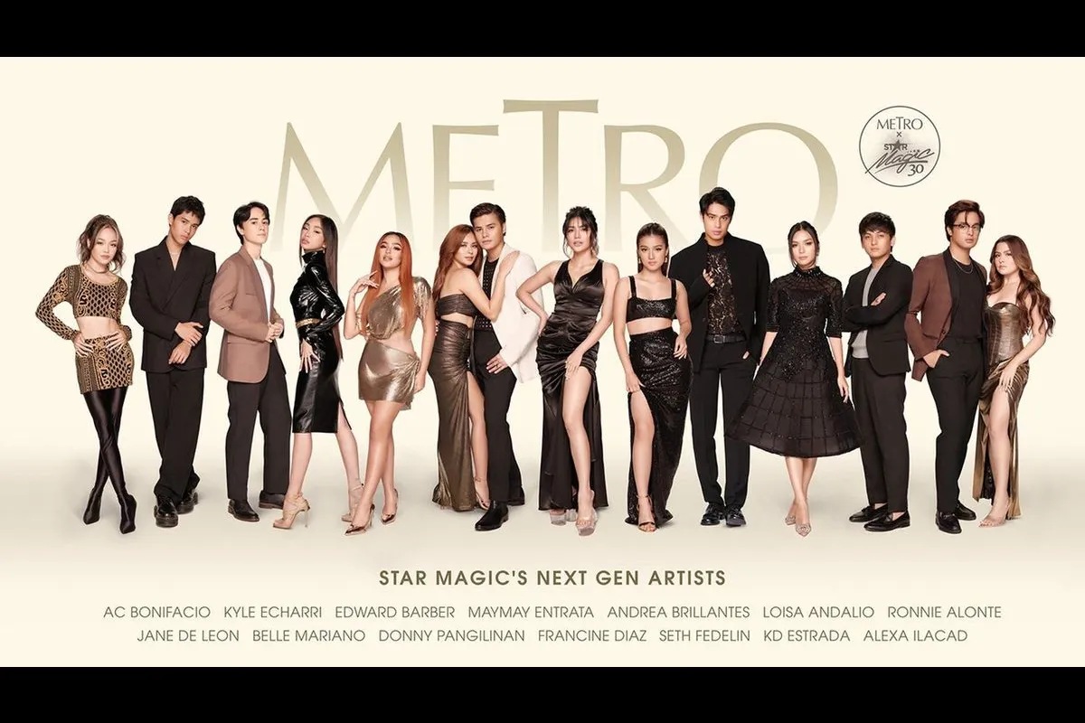 LOOK: New generation of Star Magic artists grace ‘Metro’ cover | ABS ...