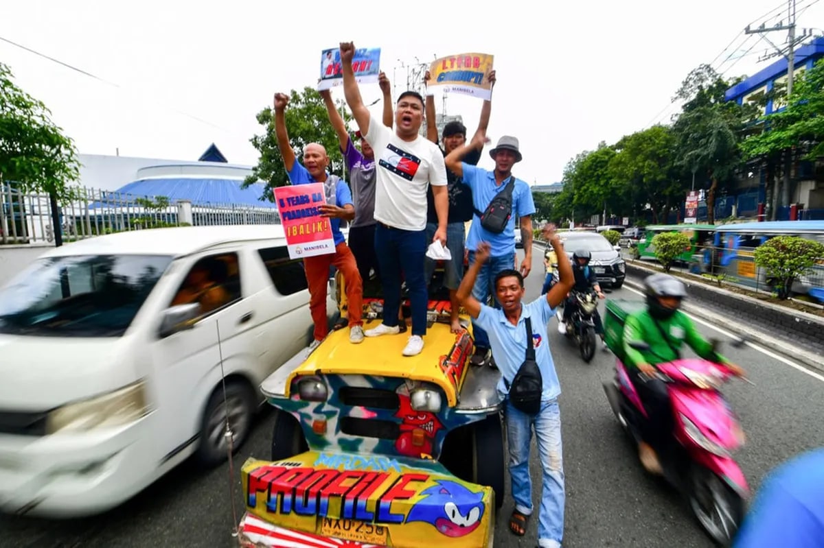 PISTON: Don't punish strikers, address jeepney drivers' issues | ABS ...