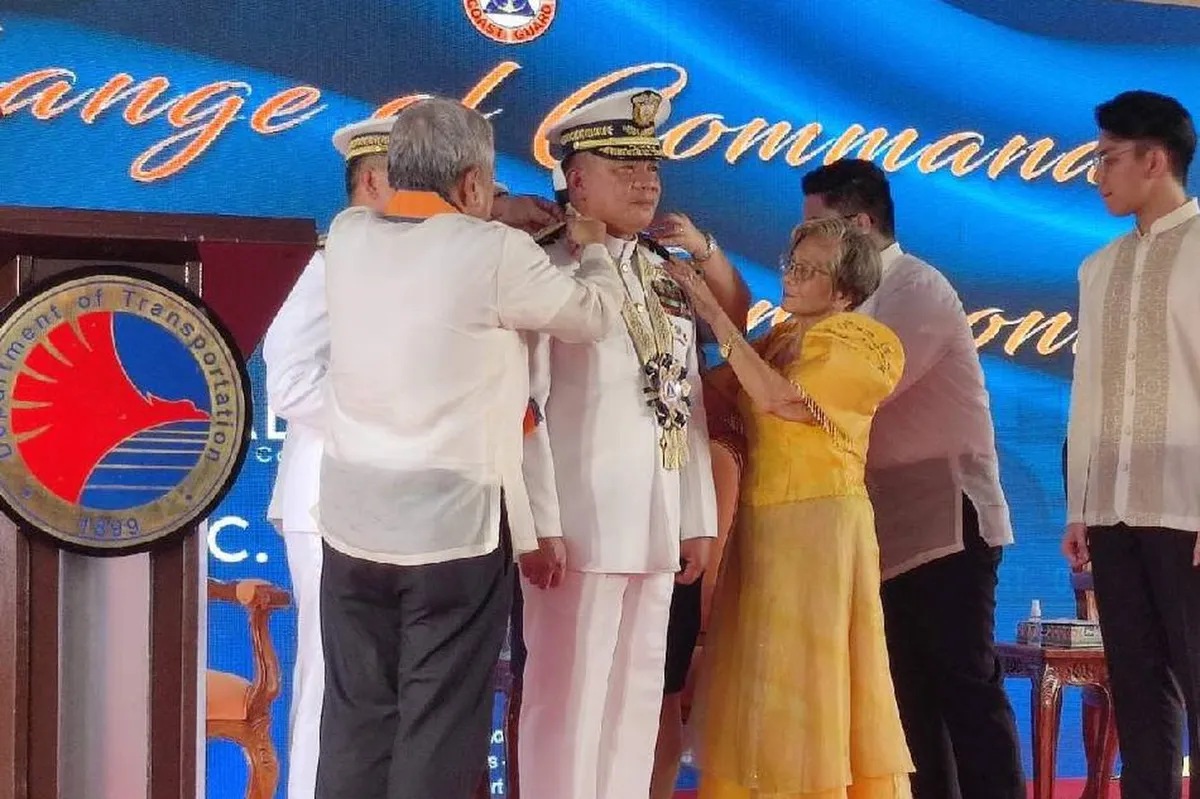 Philippine Coast Guard names new commandant | ABS-CBN News