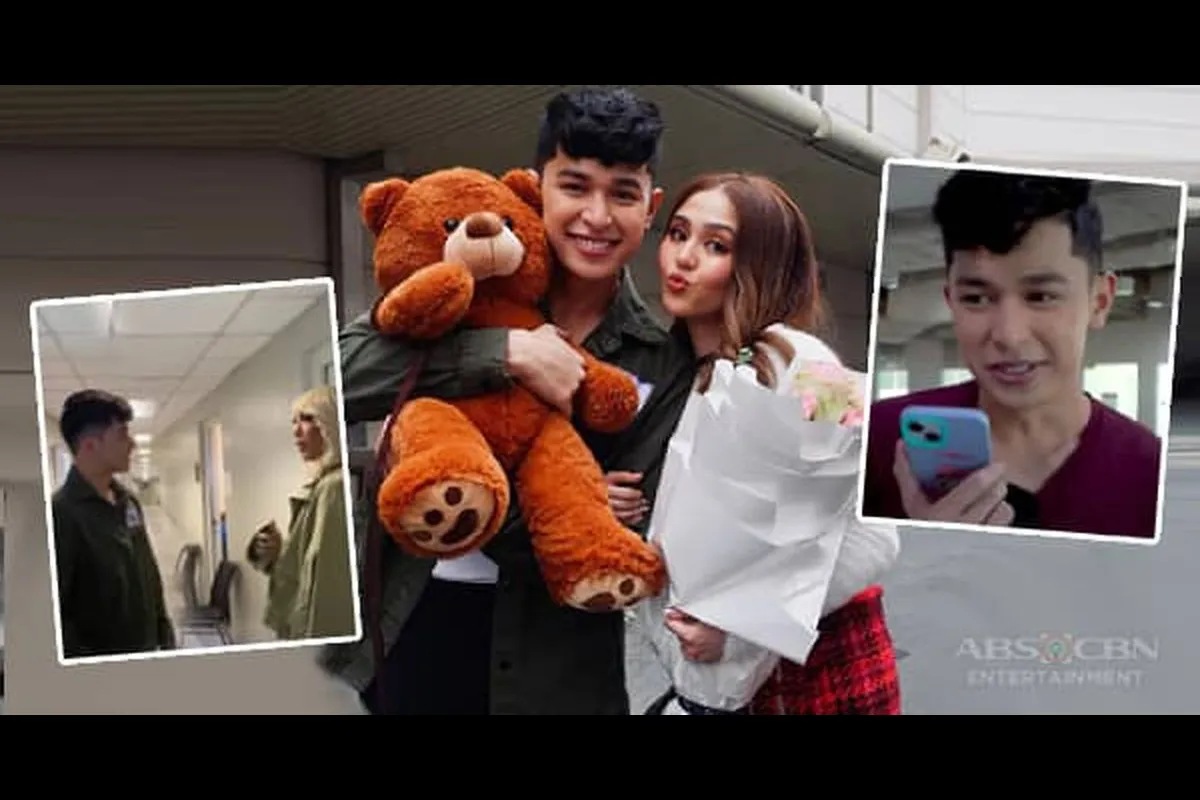 Behind-The-Scenes: Aljon talks to Jessa, Vice before his live ...