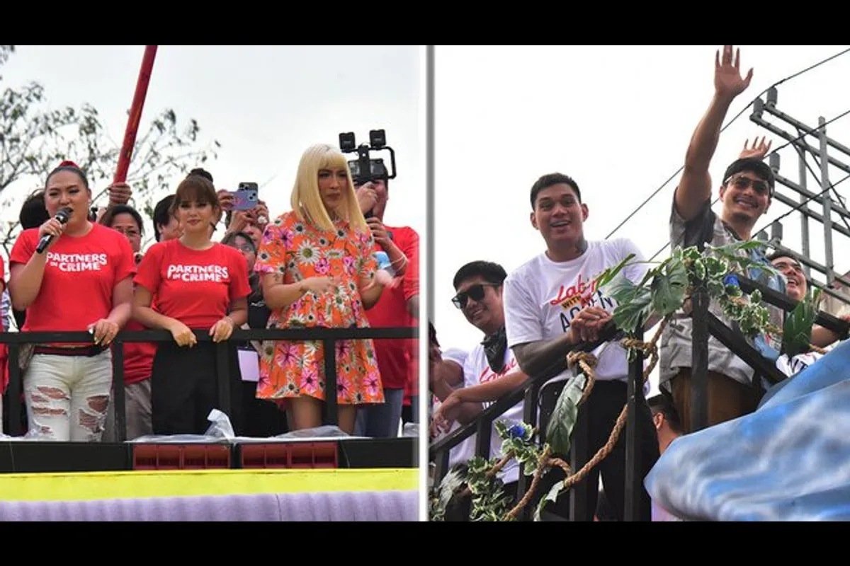 Scenes from the Metro Manila Film Festival 2022 Parade of Stars | ABS ...