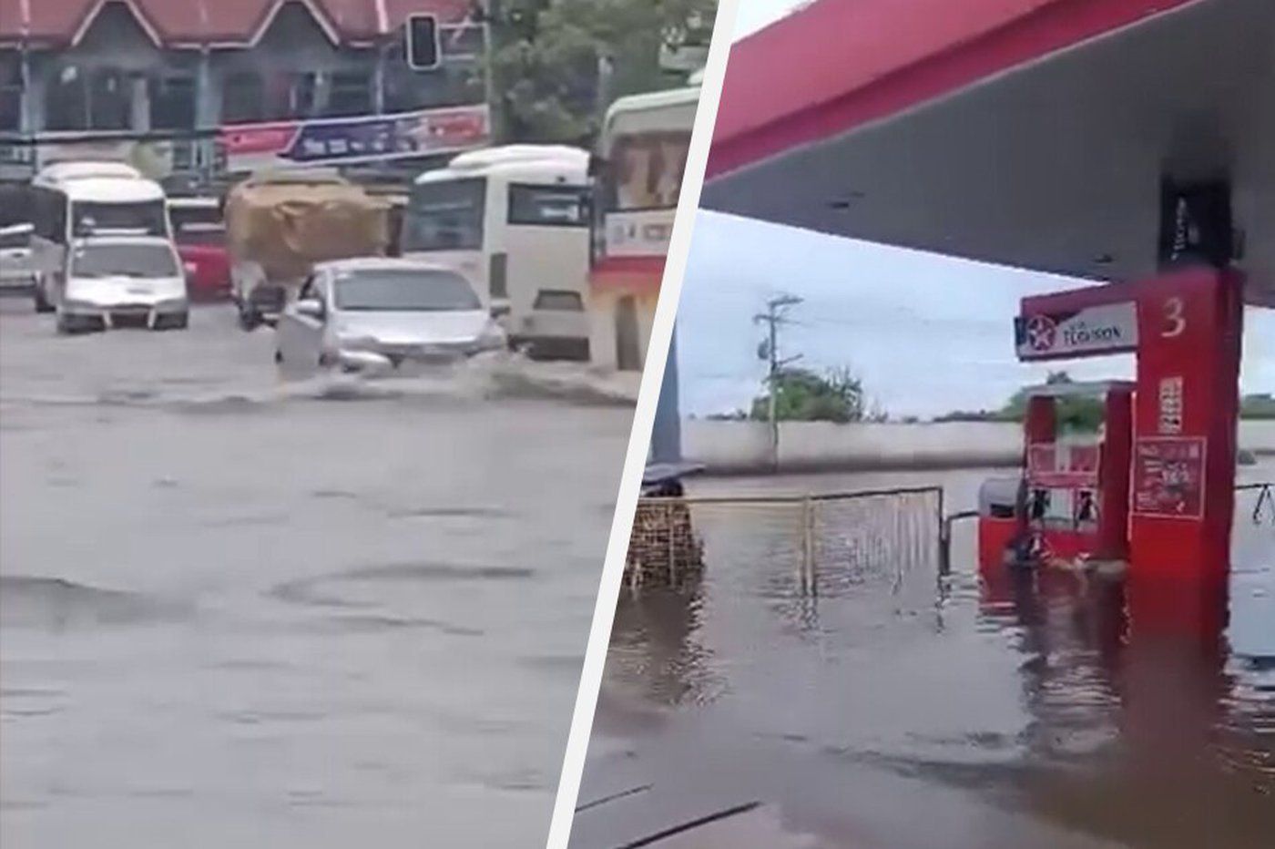 Ilang kalsada sa Pampanga nalubog sa baha | ABS-CBN News