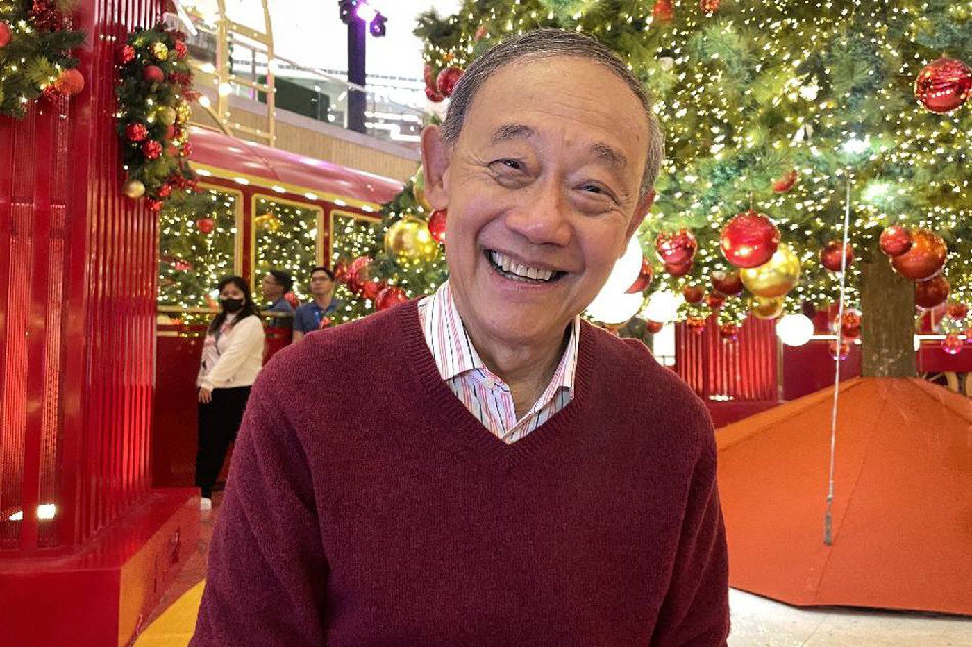 Jose Mari Chan turns emotional while performing, wishes for peace | ABS ...