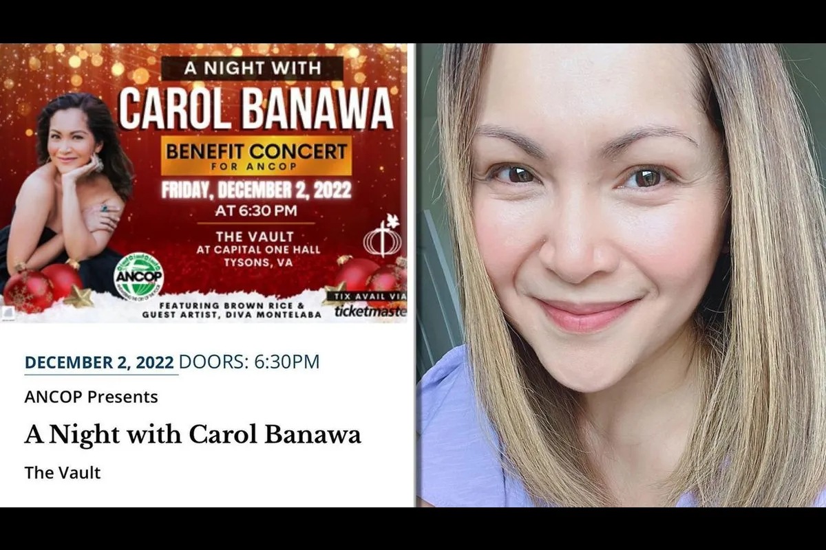 Carol Banawa holds benefit concert in the US for the education of PH ...